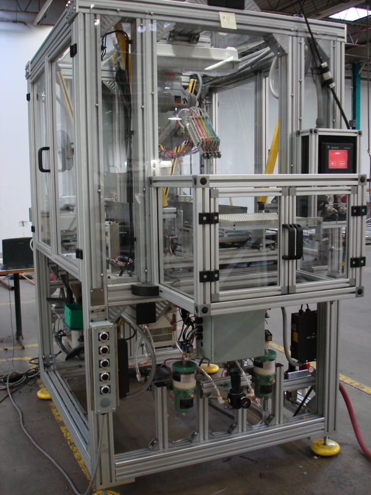 ROBOTIC CELL FOR AIRCRAFT RIVETS FABRICATION - MAS
